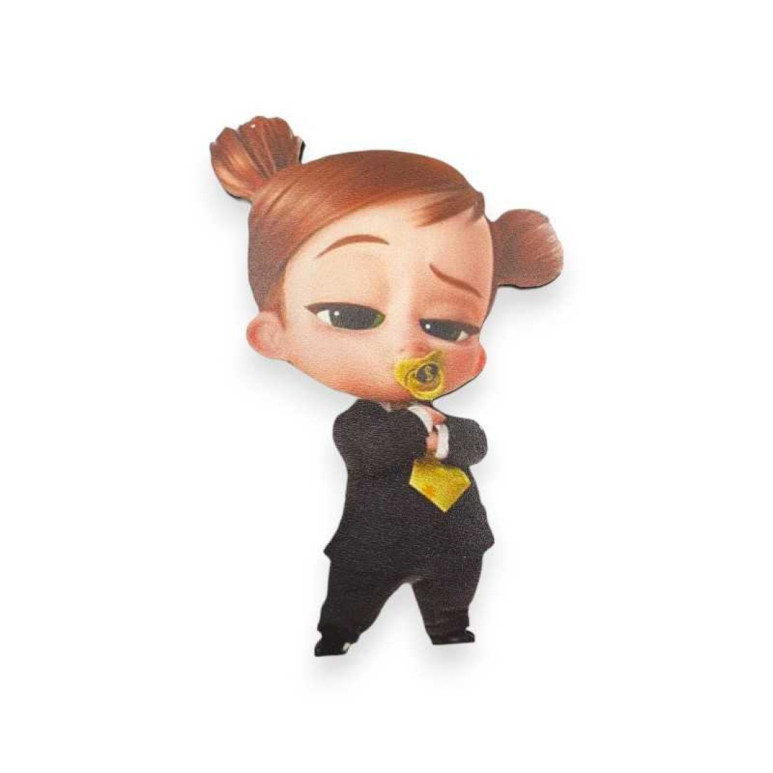 Ξύλινη Φιγούρα Boss Baby Girl | Υψηλής Ποιότητας Διακοσμητικό Crafters.gr